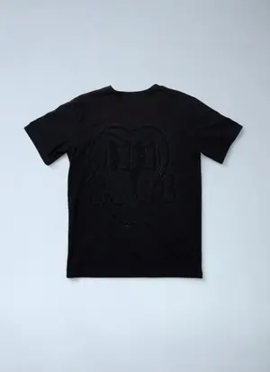CHITO Logo Motif T-shirt - Black