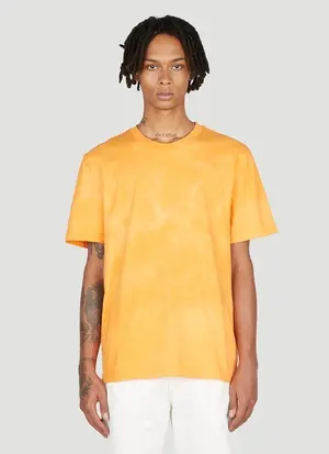 NOTSONORMAL Splashed Short Sleeve T-shirt - Orange