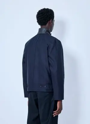 Bottega Veneta High-collar Zip Jacket
