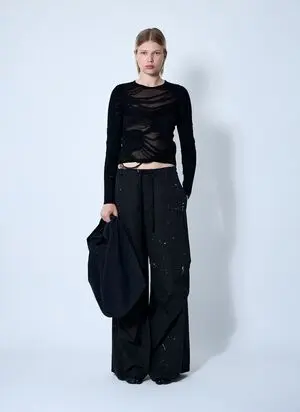 MAISON MARGIELA Distressed Sweater - Black