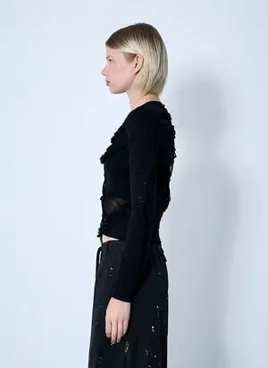 MAISON MARGIELA Distressed Sweater - Black