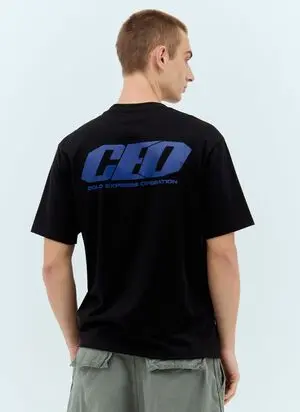ICE & TECHNO Ceo T-shirt - Black