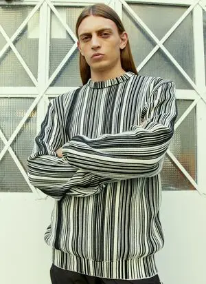VTMNTS Glitched Knitted Sweater