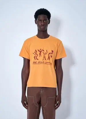 OTW BY VANS X JULIAN KLINCEWICZ Graphic Cotton T-shirt - Orange