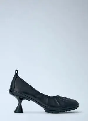 Camper Right Left Heel Pumps - Black