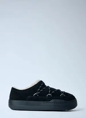Moon Boot Mb Park Slipper Mules - Black