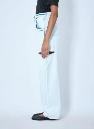 MAISON MARGIELA Cutout Denim Trousers