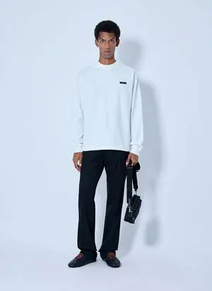Prada Tailored Wool Trousers