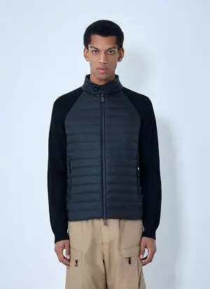 Moncler Logo Motif Cardigan - Black