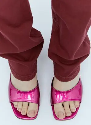 By Far Romy Leather Heels