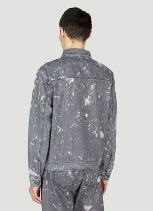 LN-CC X NON Pocket Bleached Denim Jacket