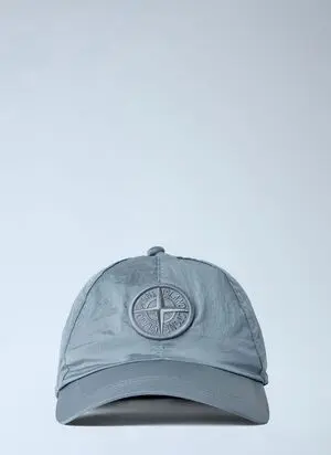 Stone Island Baseball Cap - Silver