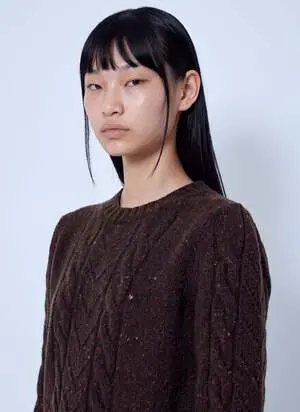 Max Mara Cable Knit Sweater
