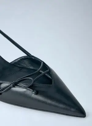 Prada Side-open Leather Pumps