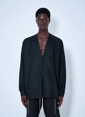 Rick Owens Lido Larry Shirt - Black
