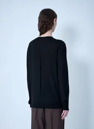 Rick Owens V Neck Pull Knit