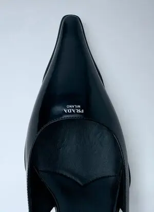 Prada Pointed-toe Slingback Pumps