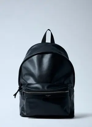Saint Laurent City Backpack - Black