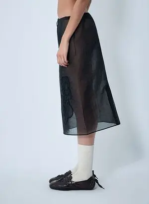 Cecilie Bahnsen Bambi Midi Skirt