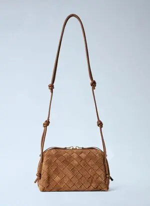 Bottega Veneta Concert Suede Pouch
