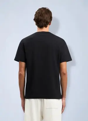 Palm Angels Neck Logo T-shirt - Black