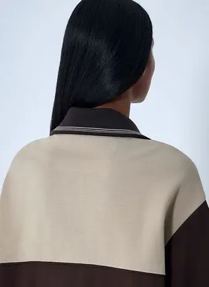 Miu Miu Contrast Panel Jacket