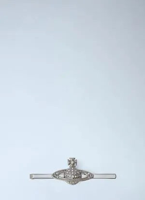 VIVIENNE WESTWOOD Mini Bas Relief Tie Clip - Silver