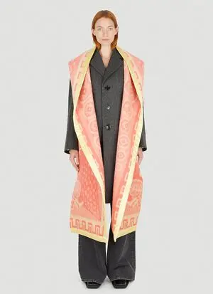 MERYLL ROGGE Blanket Draped Classic Coat - Grey