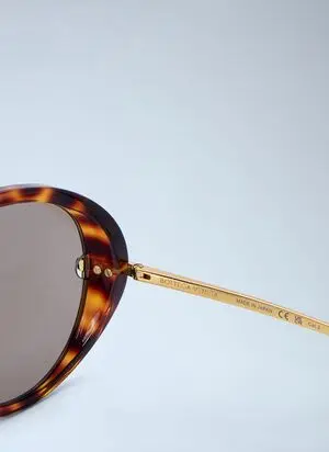 Bottega Veneta Aviator Sunglasses