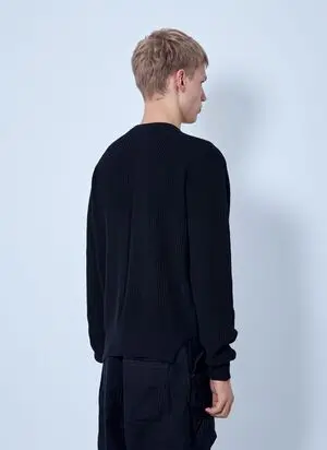 Rick Owens Fisherman Round Neck Sweater