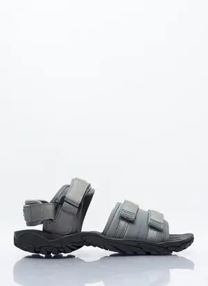 Comme Des Garçons Touch-fastening Strap Sandals - Grey