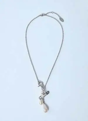 VIVIENNE WESTWOOD Claude Small Necklace - Silver