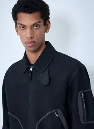 MASSIMO OSTI STUDIO Zip-up Bomber Jacket