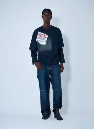 JEAN PAUL GAULTIER Cut-out Jeans