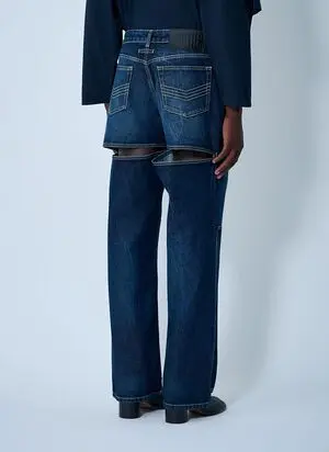 JEAN PAUL GAULTIER Cut-out Jeans
