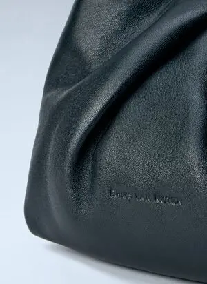 Dries Van Noten Structured Leather Handbag