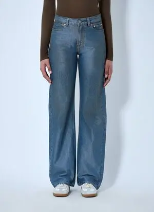 Our Legacy Wide-leg Denim Trousers