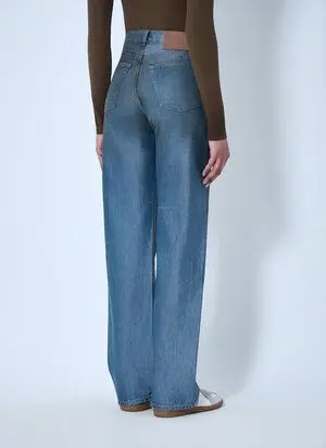 Our Legacy Wide-leg Denim Trousers