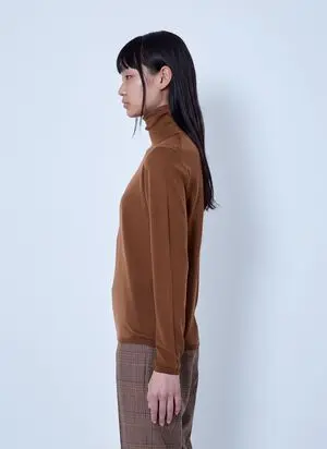 Max Mara Turtleneck Fine Knit Sweater