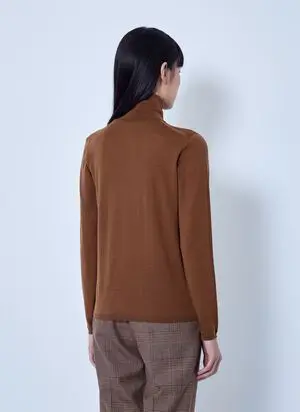 Max Mara Turtleneck Fine Knit Sweater