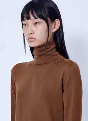 Max Mara Turtleneck Fine Knit Sweater