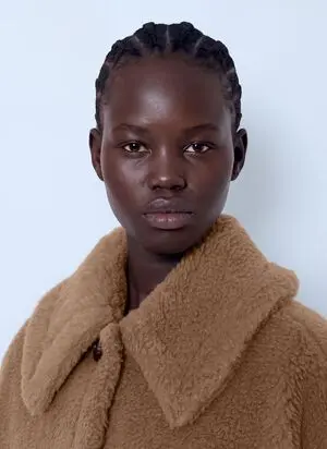 Max Mara Short Shearling Coat