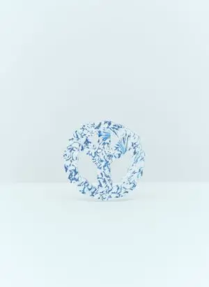 SPACE AVAILABLE Set Of Four Clouded Peace Coasters - Blue