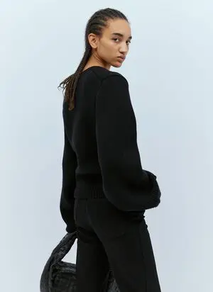 Khaite Scarlet Knit Cardigan