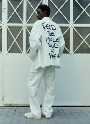 SKY HIGH FARM WORKWEAR Alastair Mckimm Workwear Jacket - White
