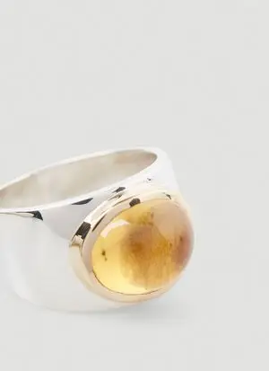 PEARLS BEFORE SWINE Citrine Ring