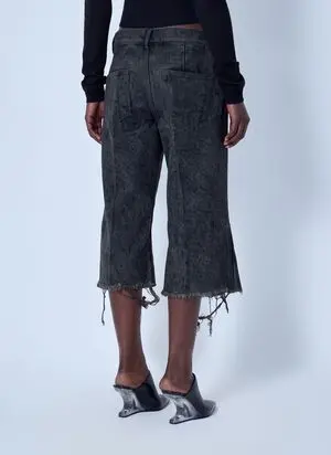 Rick Owens Bolan Cutoffs - Grey