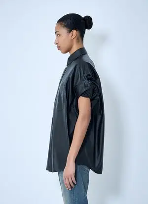 Balenciaga Tucked Sleeve Shirt