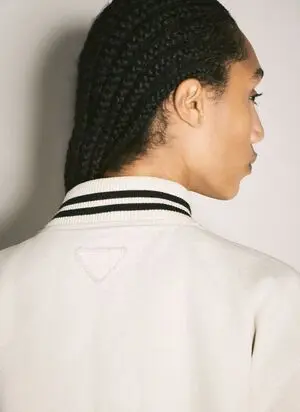 Prada Canvas Bomber Jacket