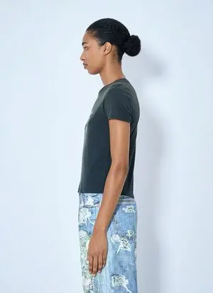 Acne Studios Fitted Logo T-shirt